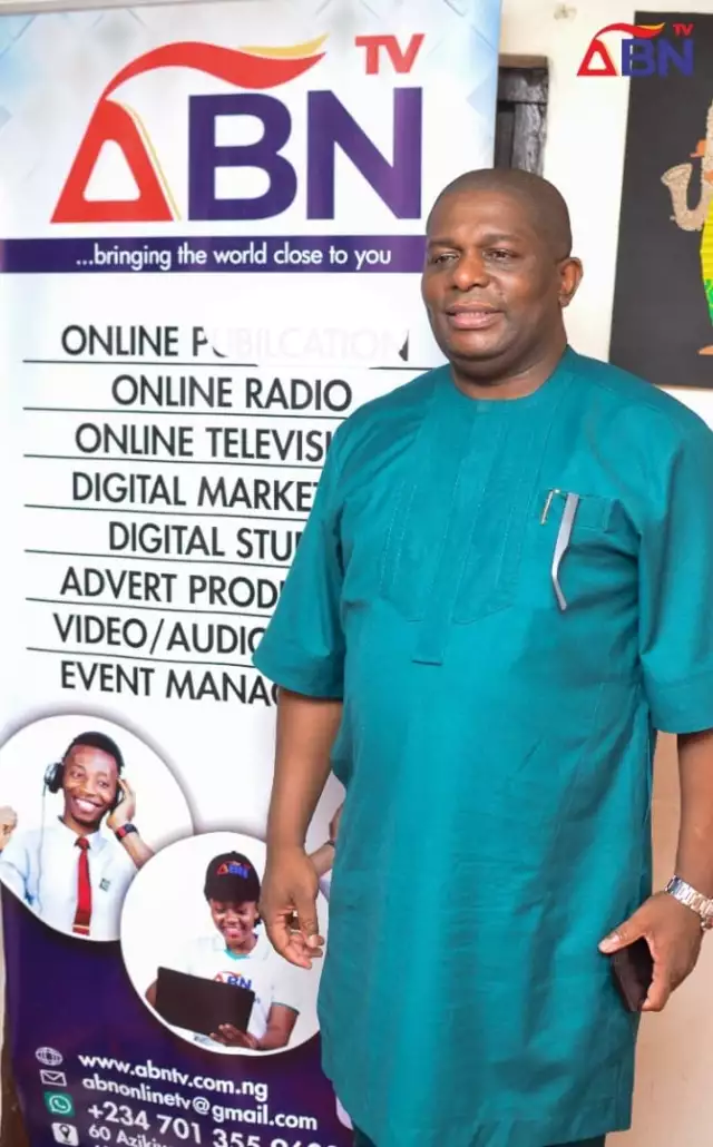 Mascot Uzor-Kalu Visits ABN TV's Corporate Office [Photos] — ABN TV